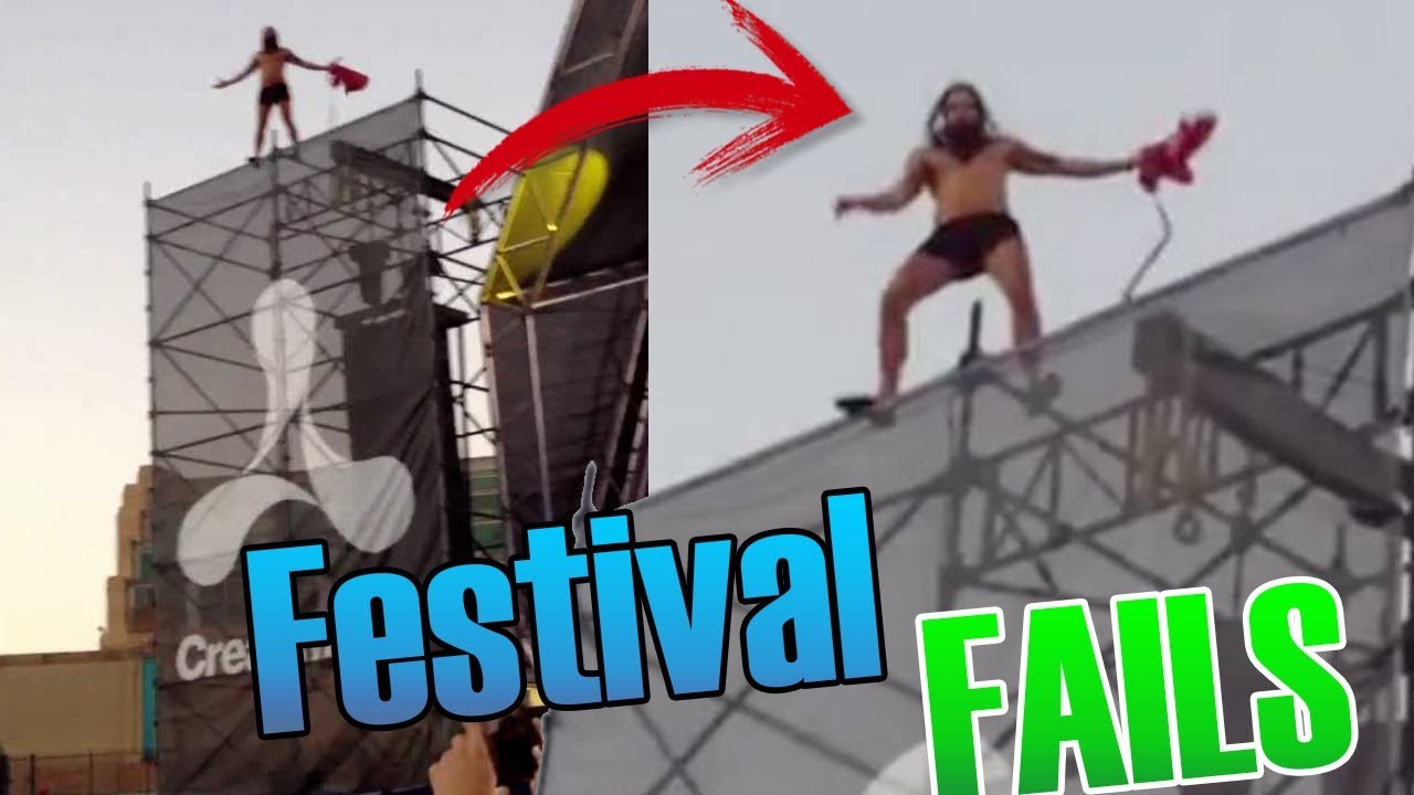 TOP 8 DJ FAILS | lo que NUNCA debes HACER EN festivales DE ¡ MÚSICA ...