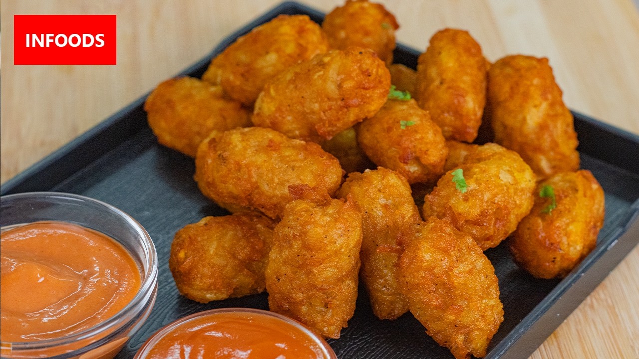Potato Tater Tots Recipe | How to Make Tater Tots | Potato Recipes ...