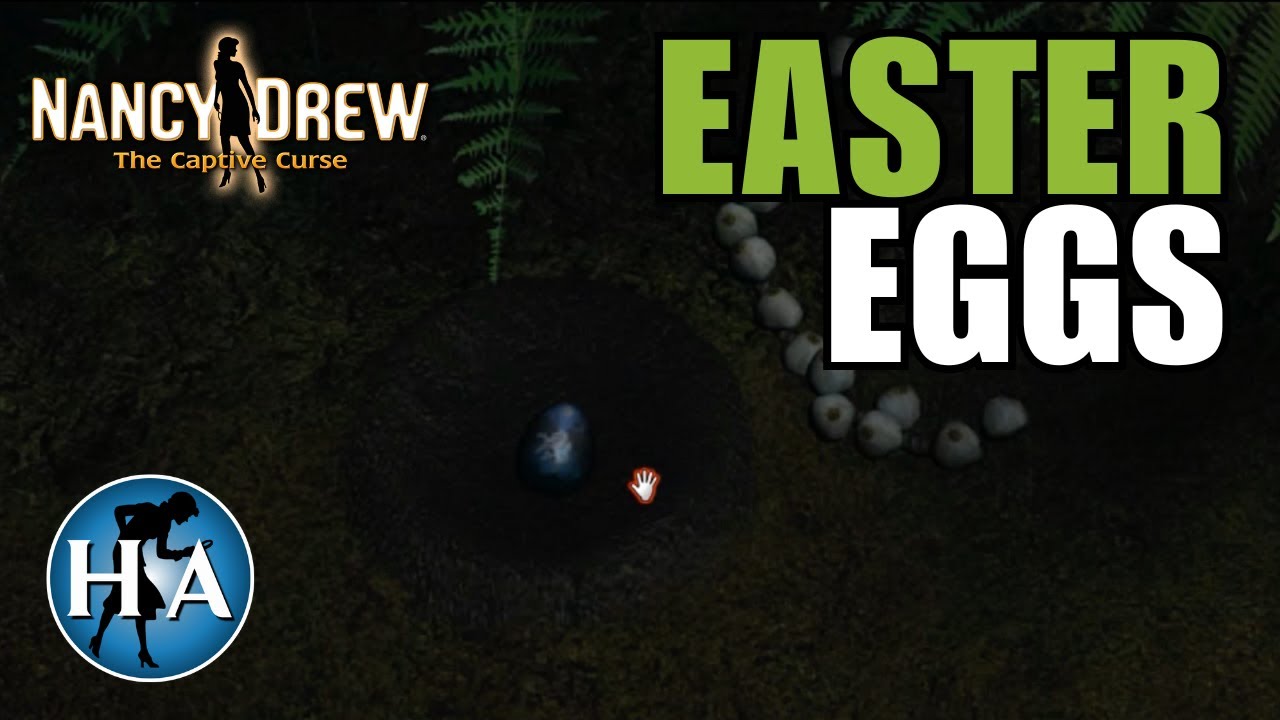 Nancy Drew: The Captive Curse - Easter Eggs - YouTube