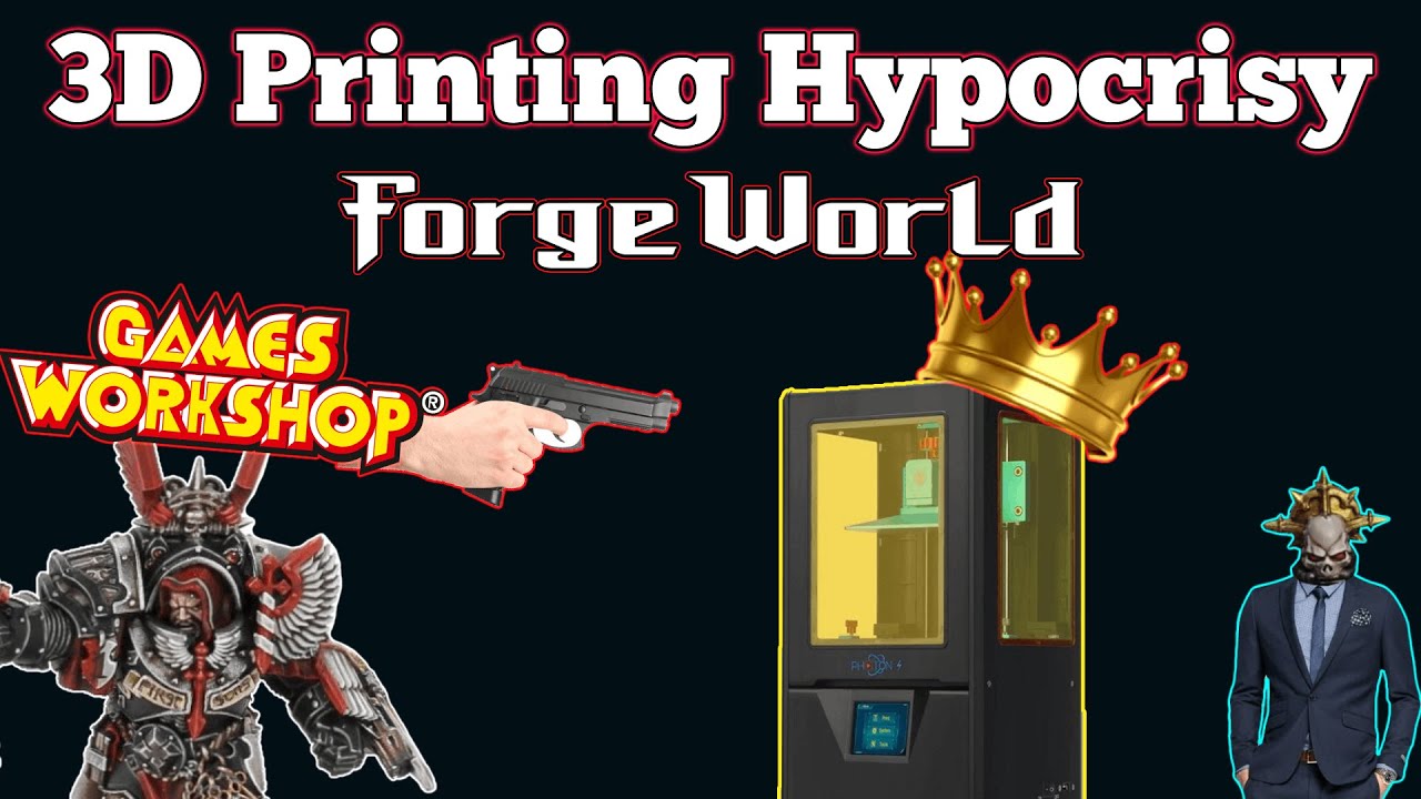 Games Workshop's Hypocrisy of 3D Printing - YouTube