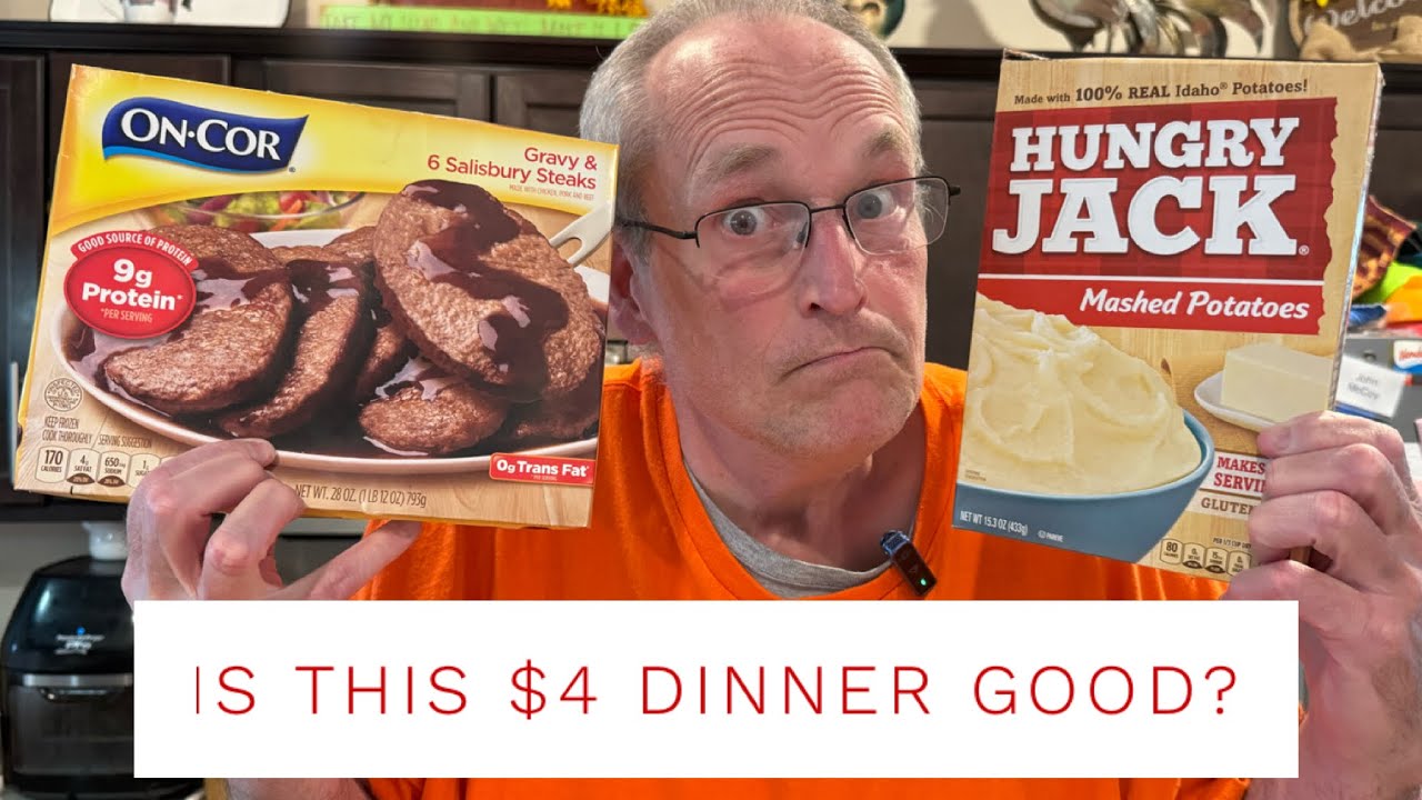 On-Cor Salisbury Steak! Is It Worth $4? Plus How To Make The Easiest ...