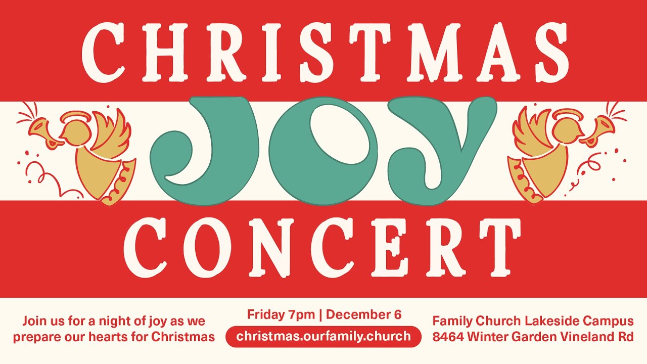 Family Church Christmas Joy Concert 2024 - YouTube