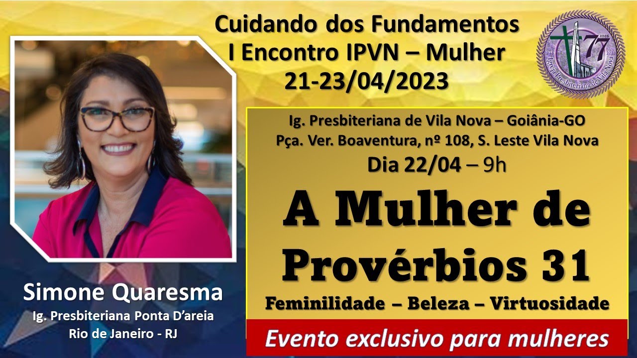 A Mulher de Provérbios 31 (Feminilidade, Beleza, Virtuosidade) - Simone ...