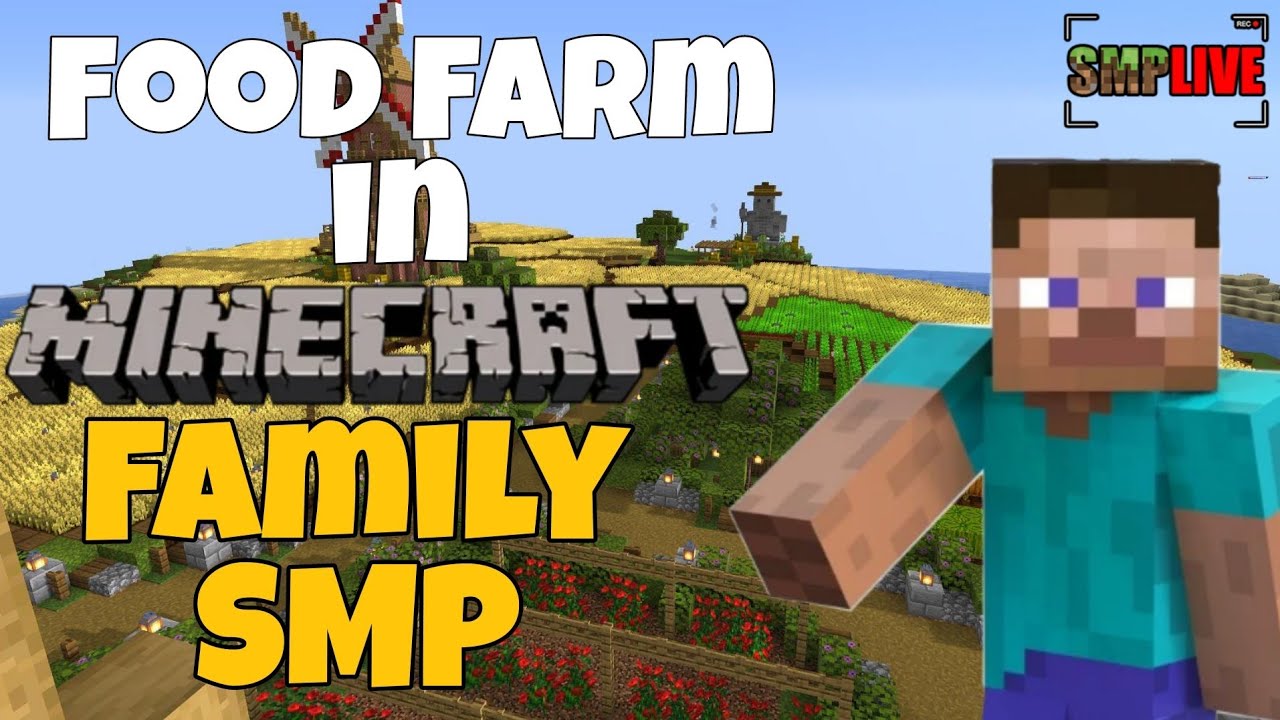 I Made food Farm in Family SMP || multiplayer SMP || part#2 || Pikdi ...