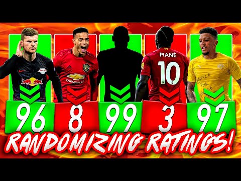 RANDOMIZING *ALL* PLAYER RATINGS IN FIFA 20!