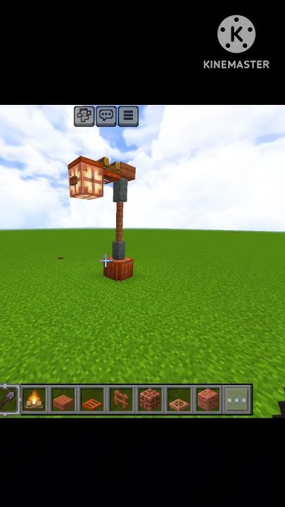 How To Make Street Light In Minecraft #shorts - YouTube