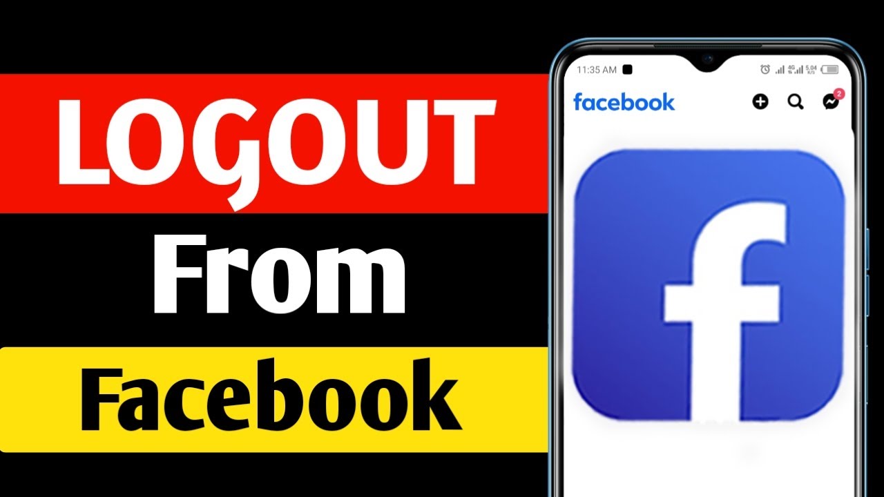 How To Logout From Facebook Account | Logout Facebook - YouTube