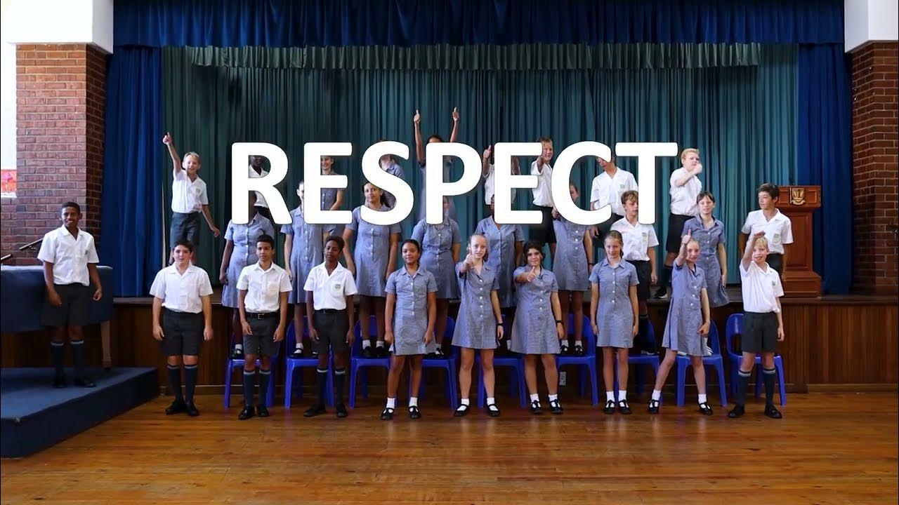 Grade 7C presents the Respect Rap - YouTube