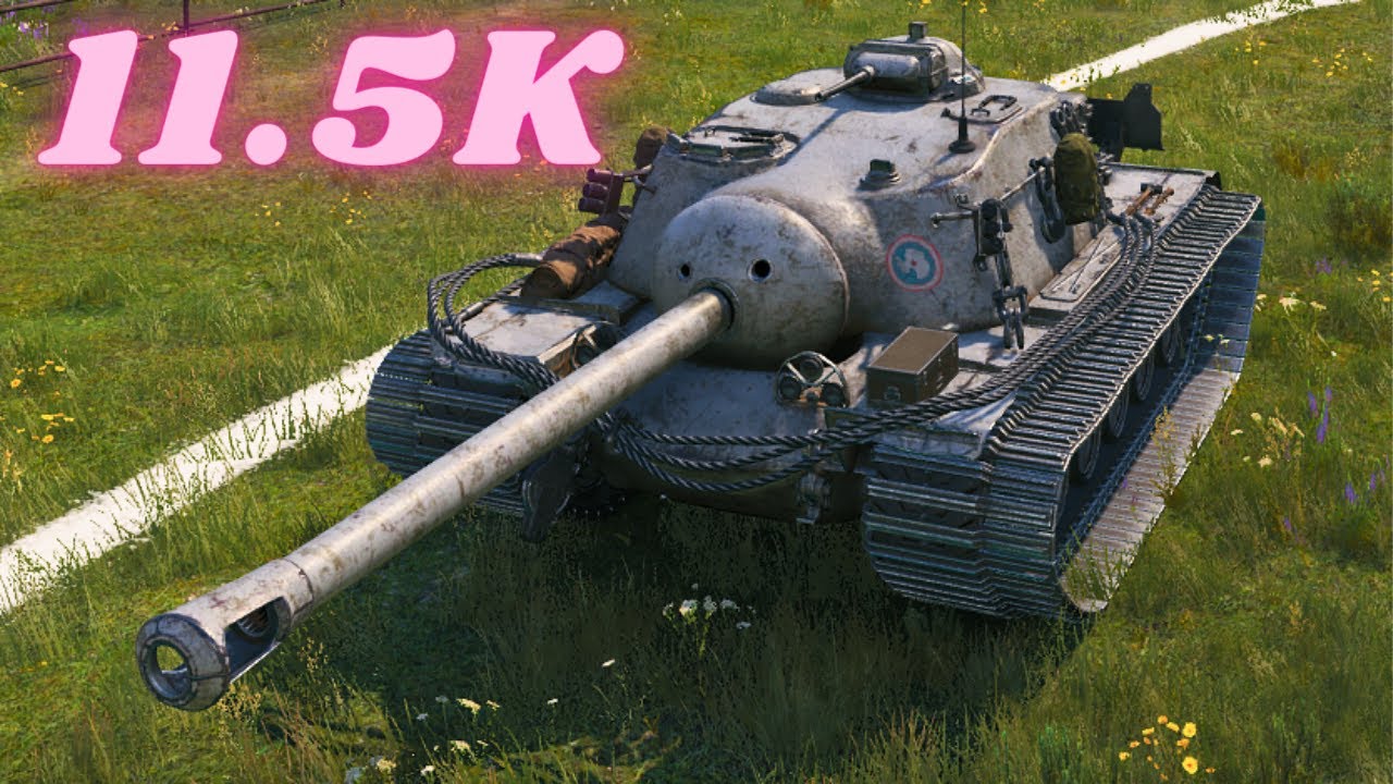 T110E3 11.5K Damage 6 Kills World of Tanks Replays - YouTube