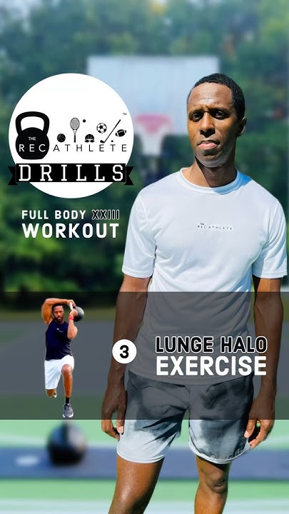 Kettlebell Lunge Halo Exercise 😇 (TRA Drills: Full Body XXIII) - YouTube