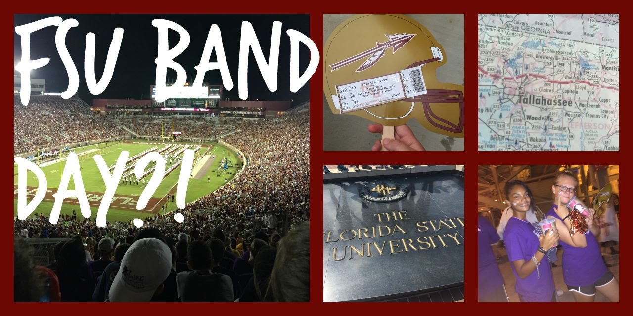 VLOG: FSU BAND DAY 2K15 - YouTube