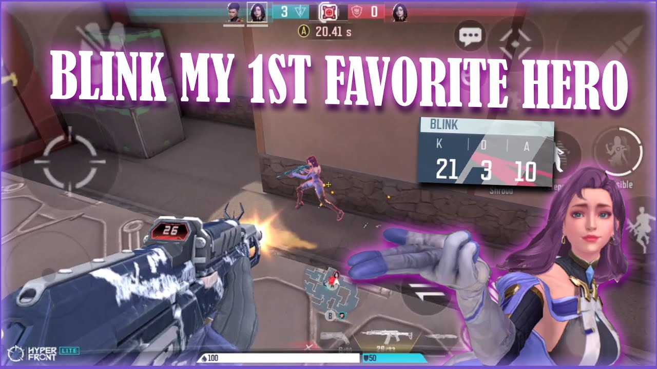 21KILLS!! BLINK IS MY FAVORITE HERO!! HYPER FRONT - YouTube