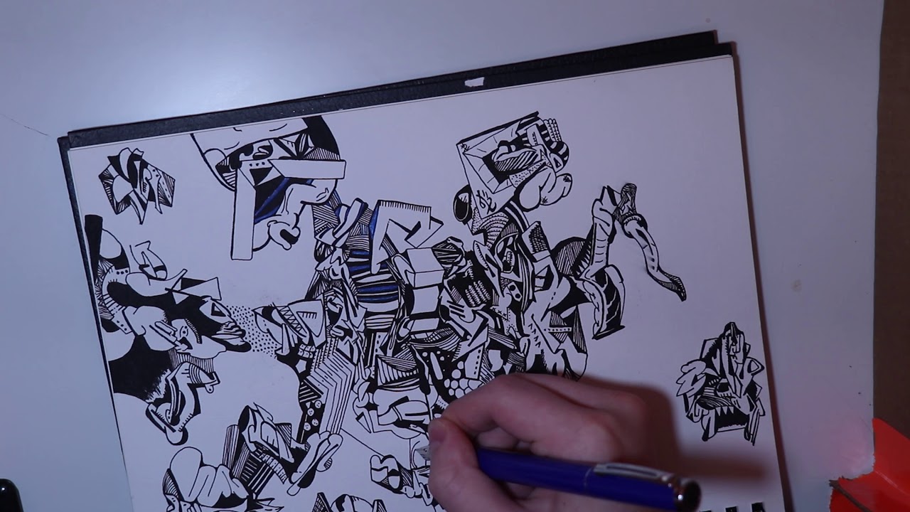 Doodle Time Lapse 2 - YouTube