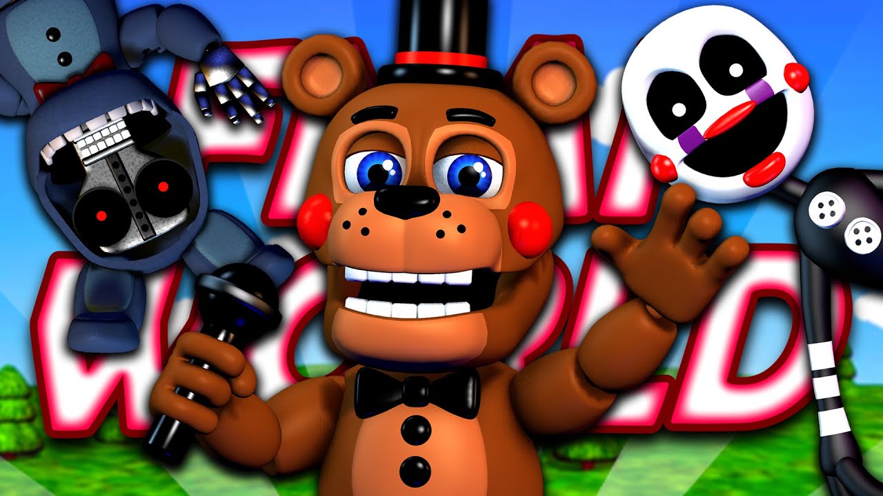 PLAYING FNAF WORLD for the FIRST TIME! - YouTube