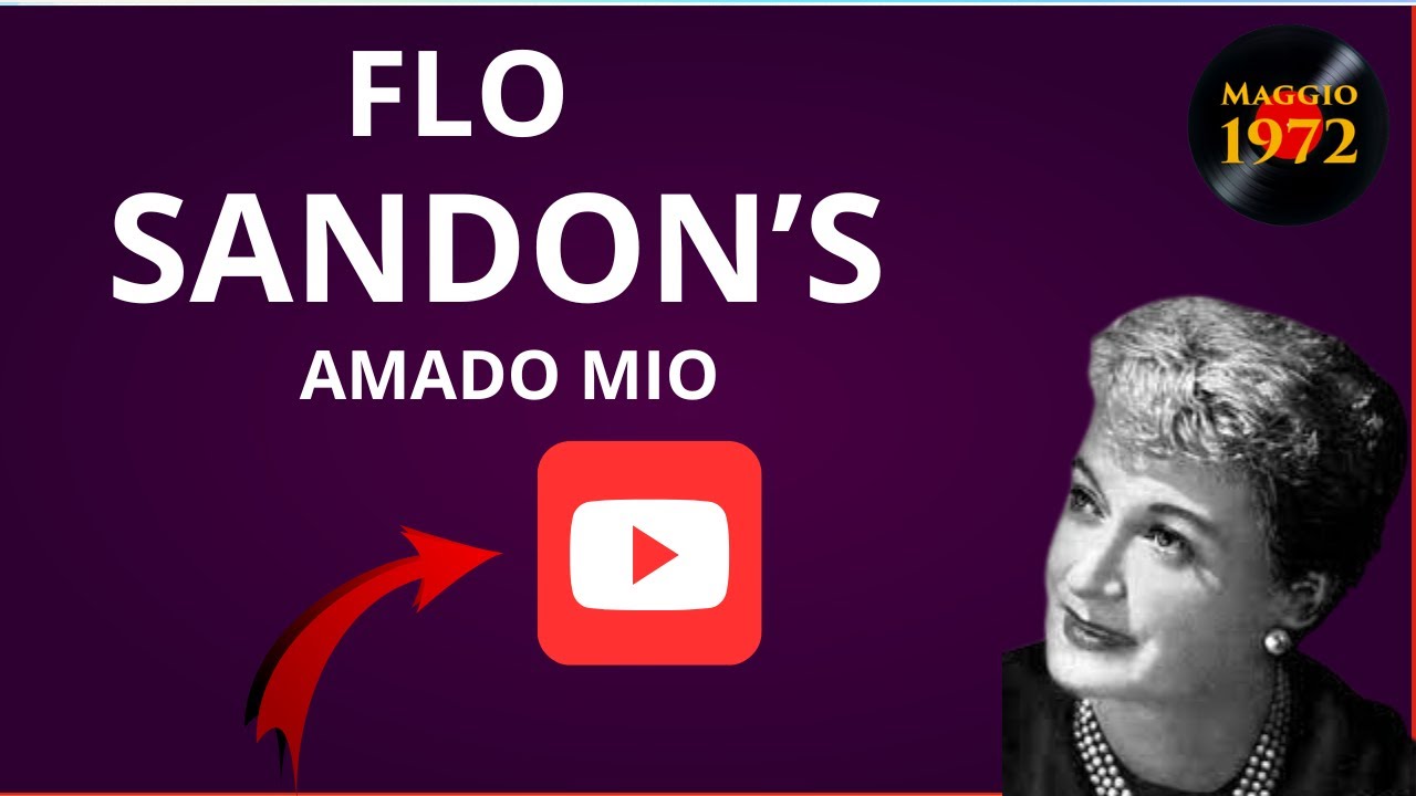 Flo Sandon's canta Amado mio - YouTube