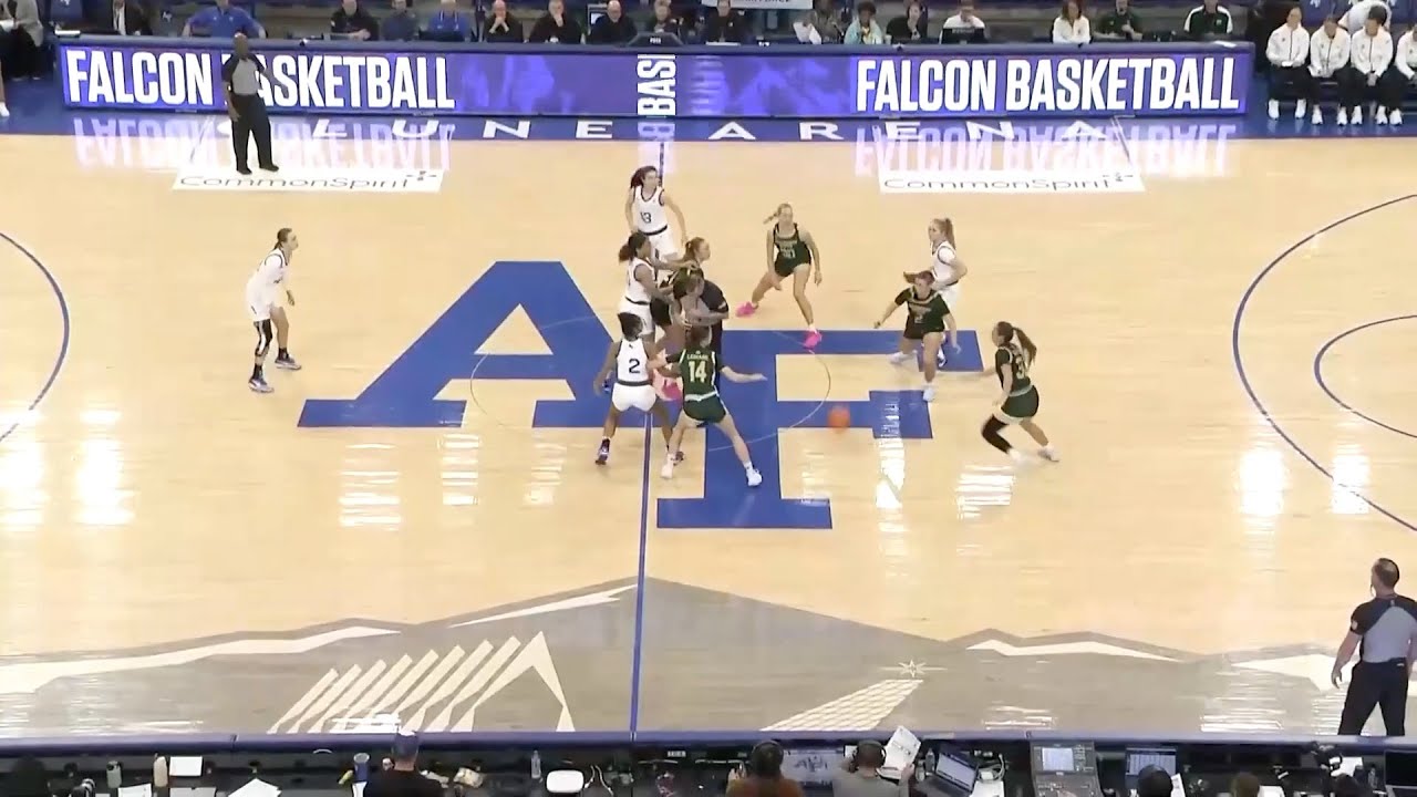 HIGHLIGHTS: Colorado State's 65-58 win at Air Force - YouTube