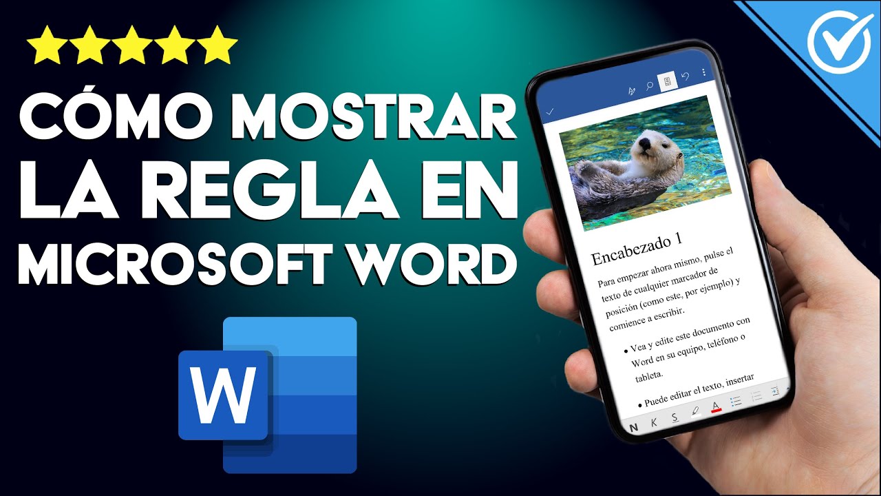 Cómo Mostrar la Regla en Microsoft Word - Guía Completa - YouTube