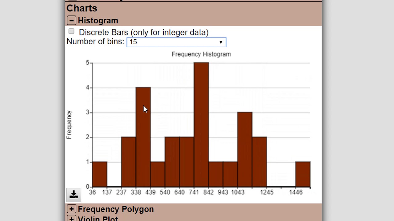 StatPowers Quantitative 1 Sample Descriptive Statistics - YouTube