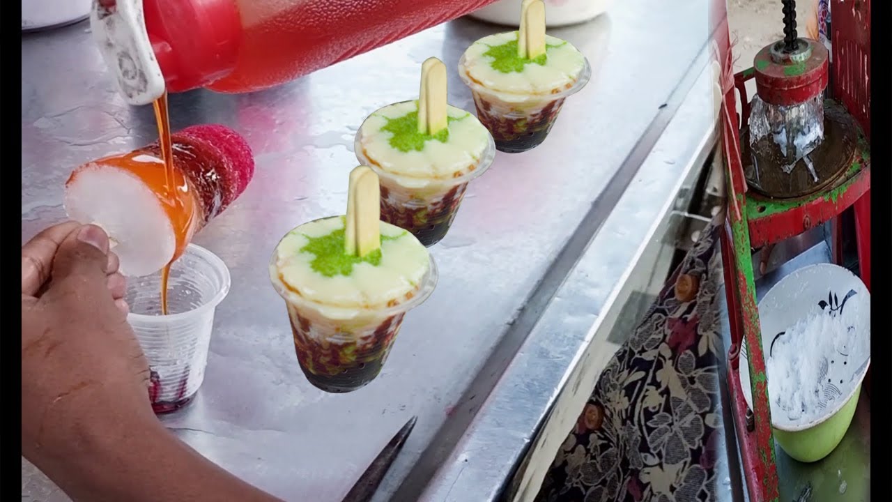 Ice Gola Recipe | Baraf ka Gola Street Food - YouTube