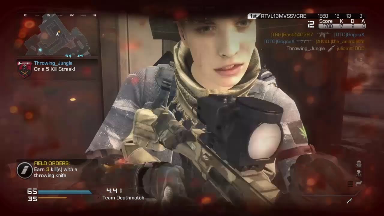 Call of duty ghost maniac on the lose - YouTube
