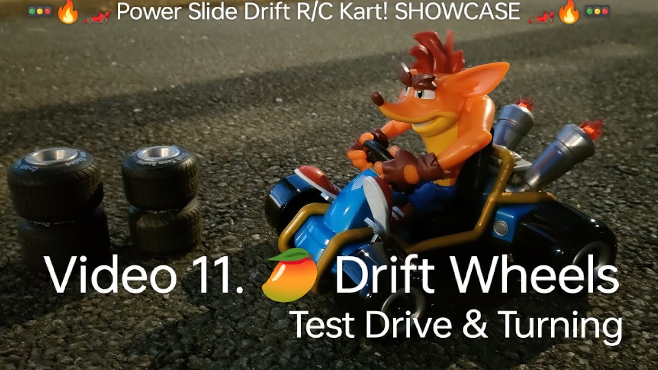 🚥🔥🏎️ Crash Bandicoot Power Slide Drift R/C Kart! SHOWCASE 🏎️🔥🚥 Video 11 ...