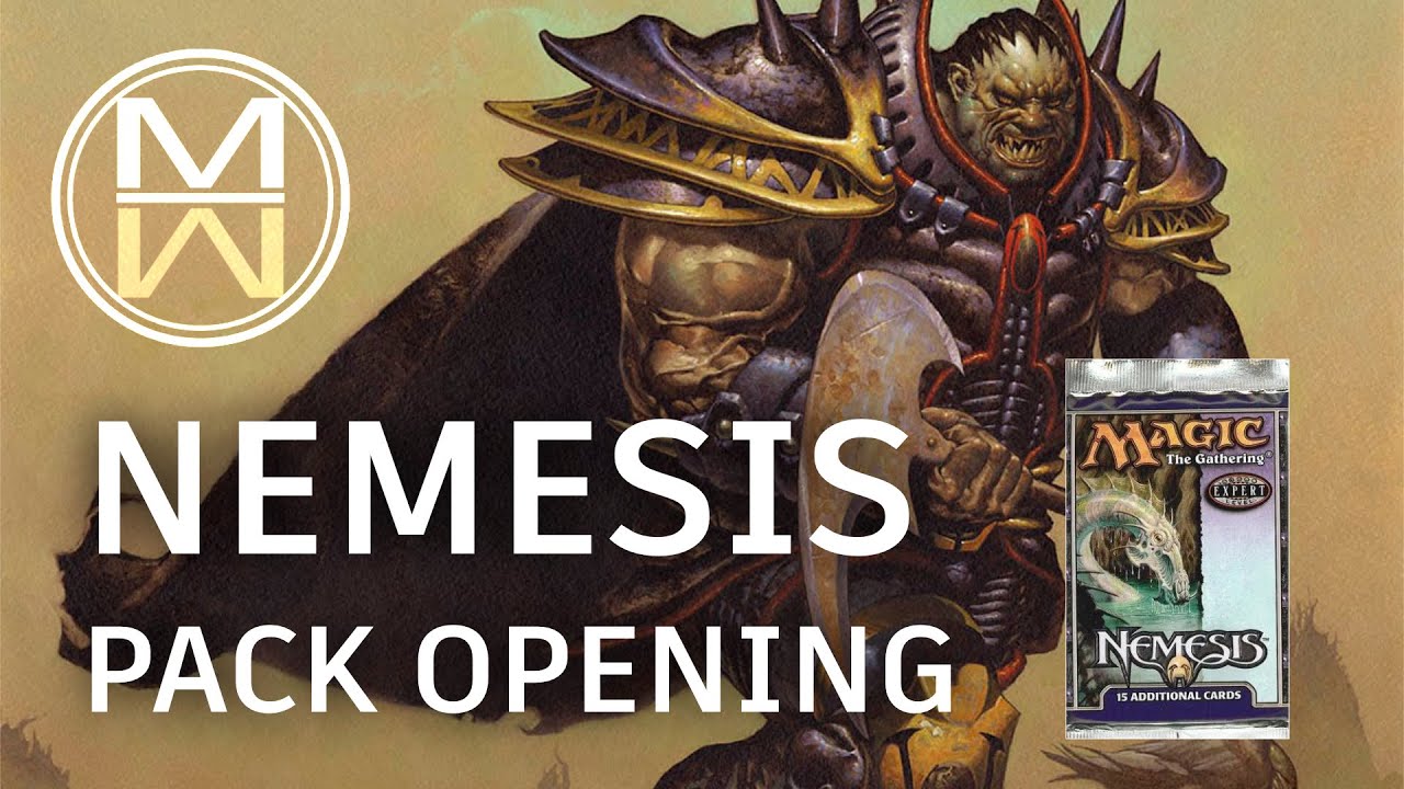NEMESIS Magic: the Gathering Booster Pack Opening - Classic Pull! - YouTube