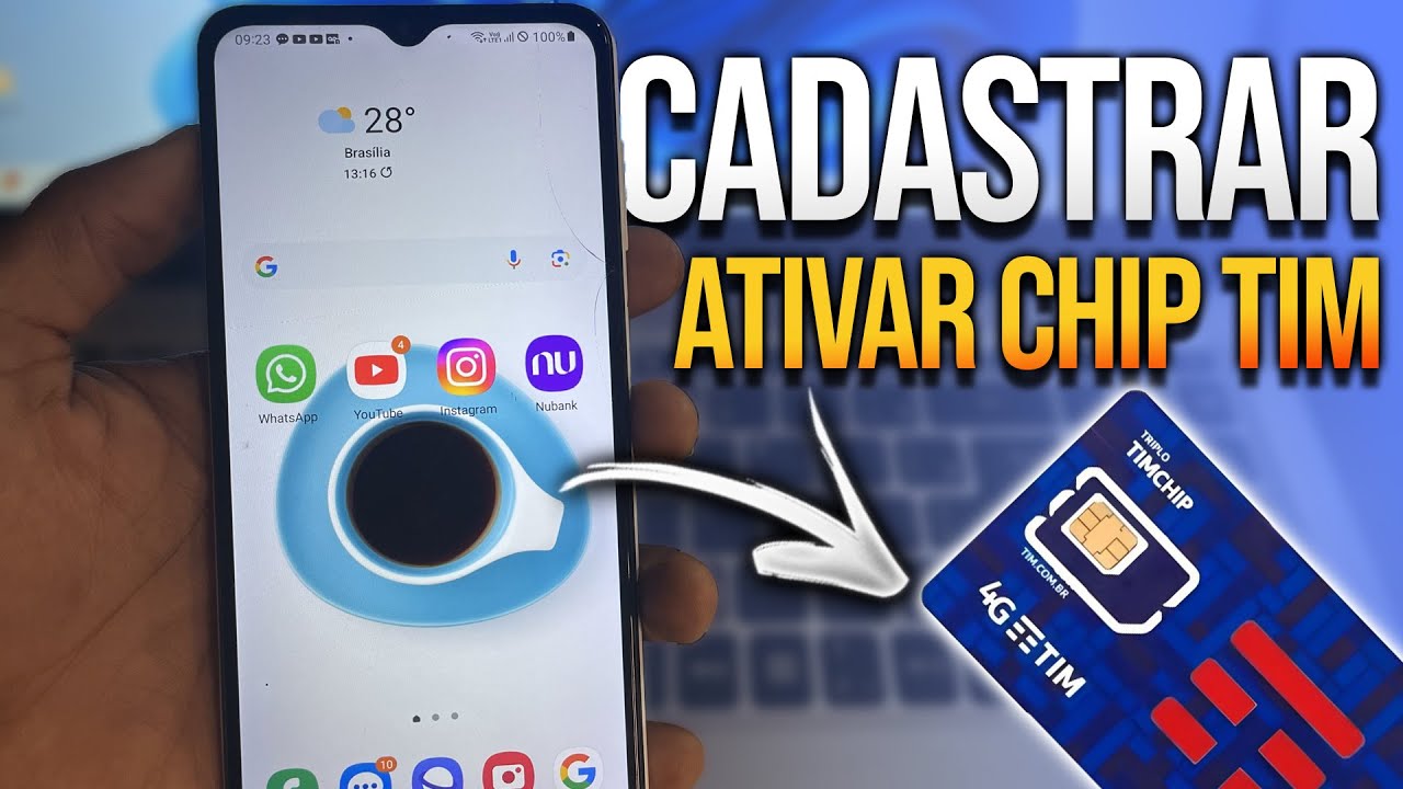 COMO CADASTRAR E ATIVAR CHIP DA TIM (2025) - YouTube