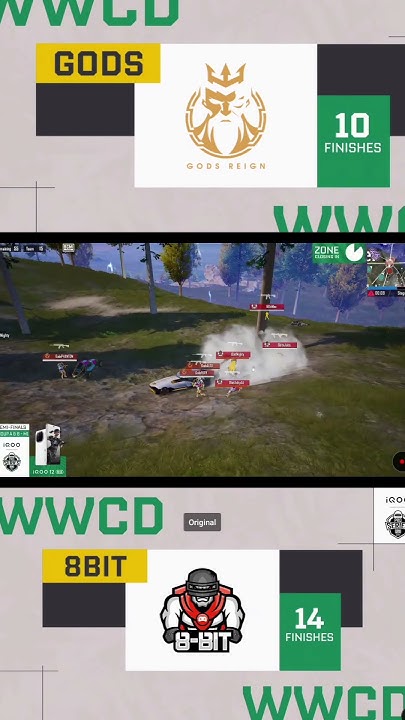 IQOO BMPS | Semi final | 8bit vs Gods reigns 4v4 fight 💀🤯#bmps #bmps2024 - YouTube