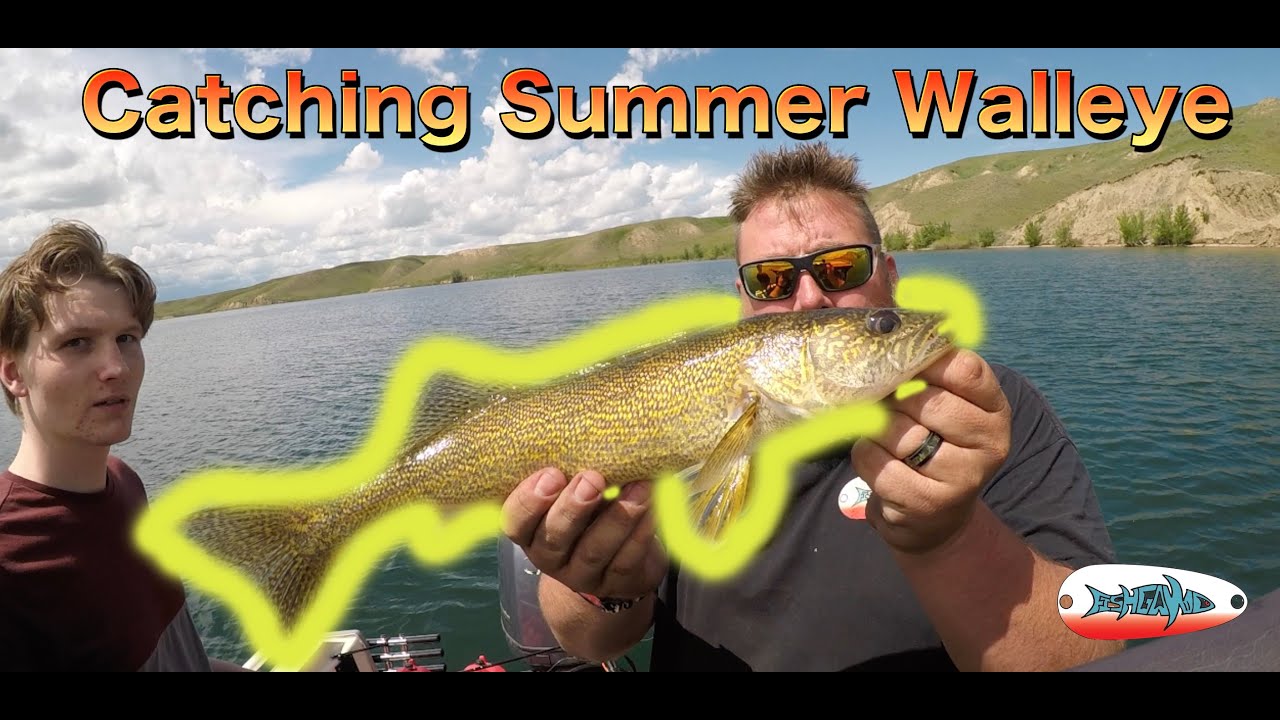 FIRST WALLEYE HE EVER CAUGHT - YouTube
