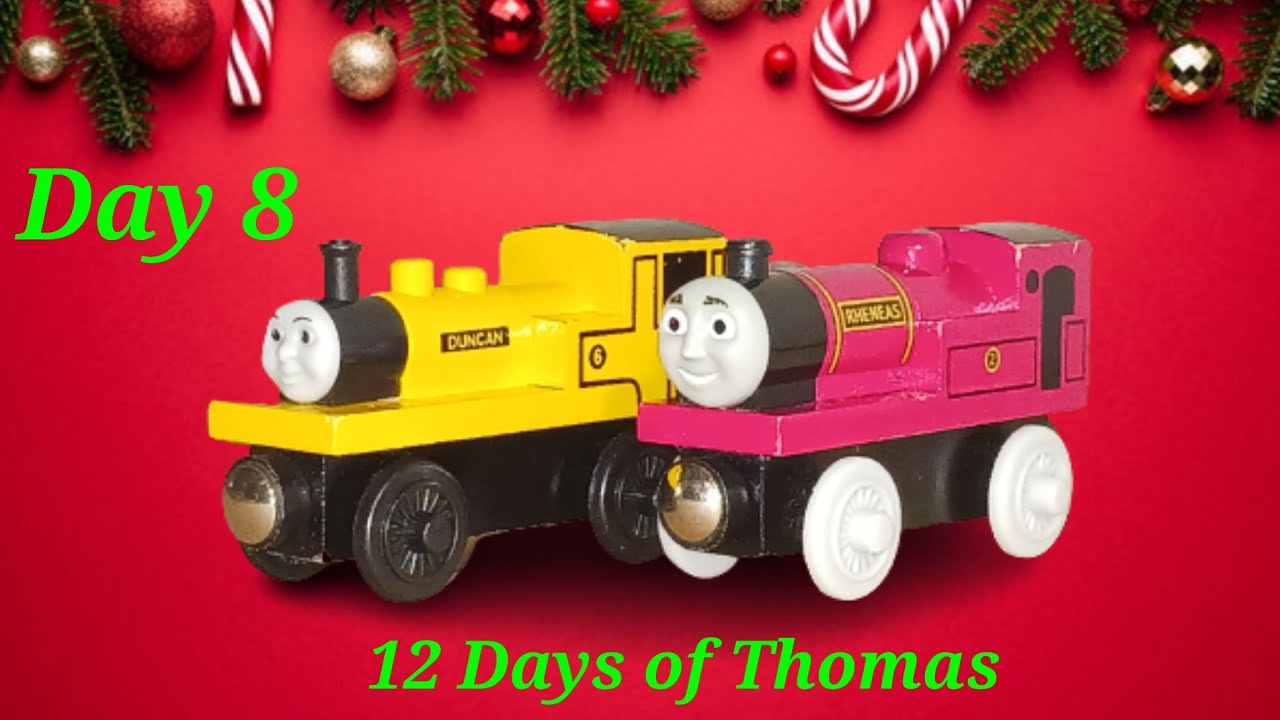 12 Days of Thomas | Day 8 | Wooden Railway Duncan and Goofy Rheneas ...