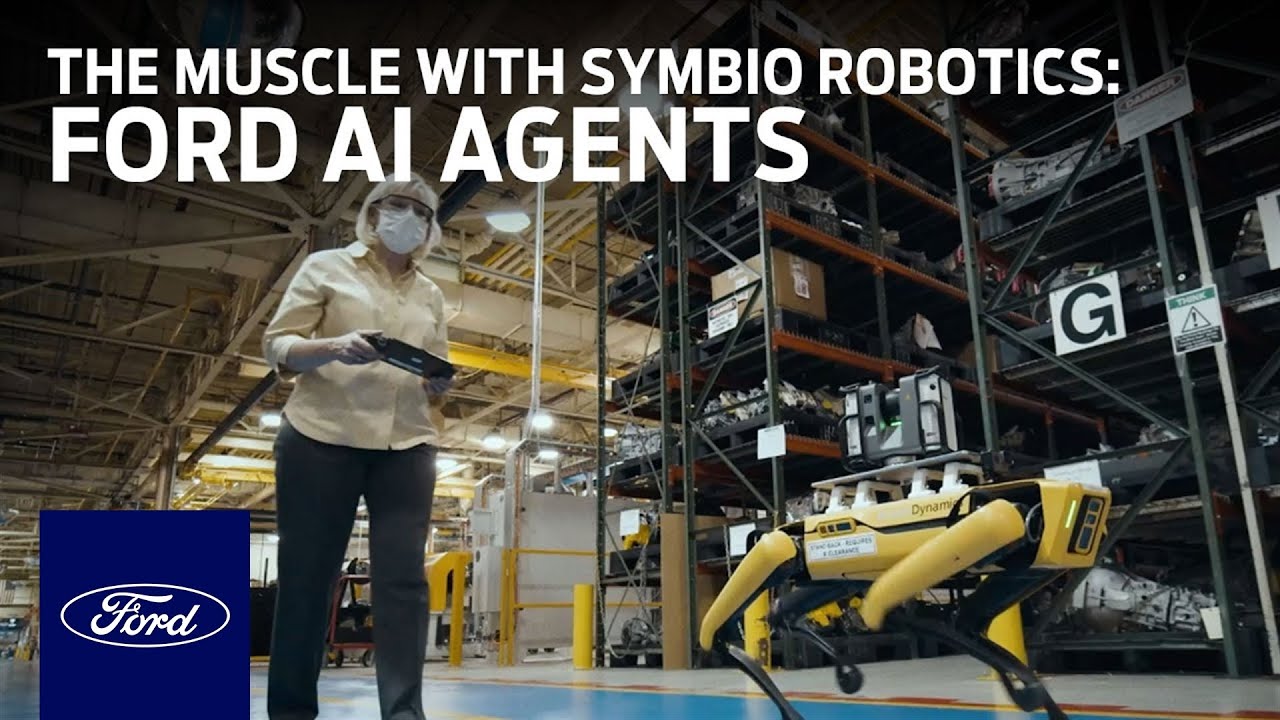 Ford AI Agents: The Muscle with Symbio Robotics | Innovation | Ford ...