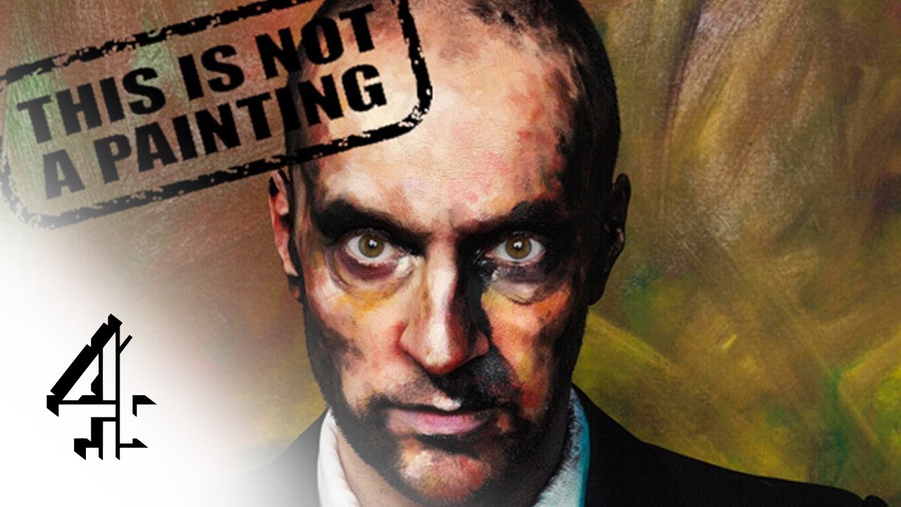 Watch Derren Brown Being Painted for The Great Art Robbery - YouTube