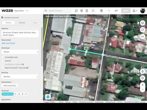 How to merge two segments using Waze Map Editor - YouTube