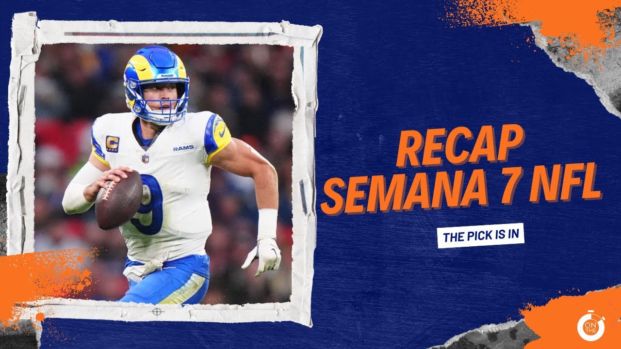 WEEK 7 RECAP DA NFL - OS CHIEFS VOLTARAM E UMA BAGUNÇA BOA NA NFC - YouTube