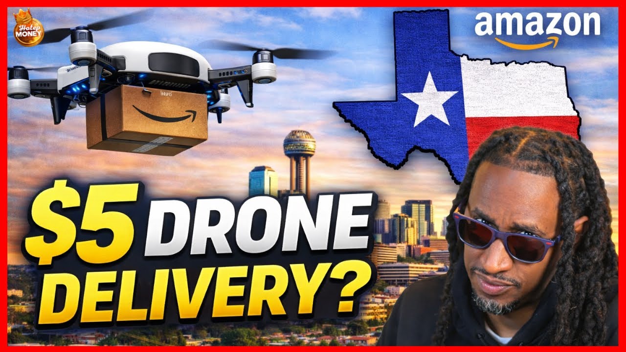 Amazon Expands Prime Air With Live Drone Deliveries - YouTube