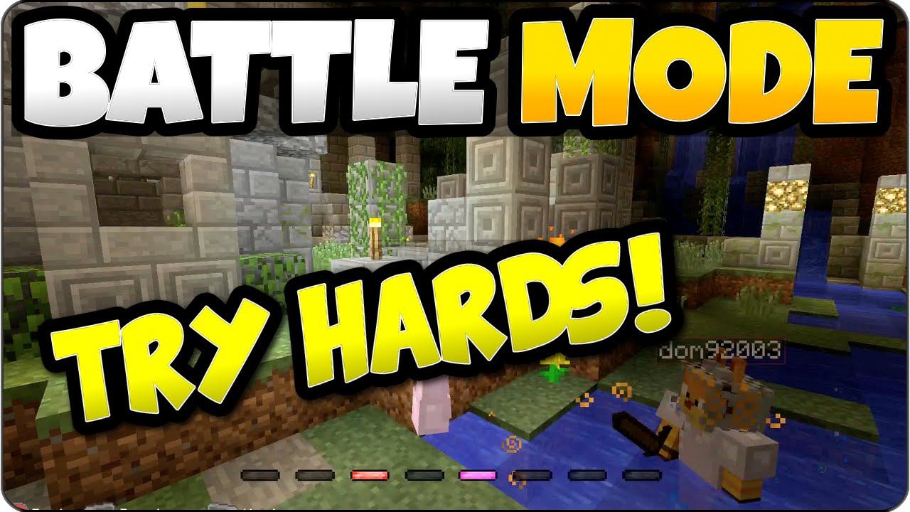 Minecraft Battle Mode Try Hard Lobby - TU36 PS3, PS4, Xbox 360, Wii U ...