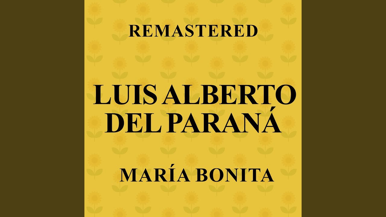 María bonita (Remastered) - YouTube