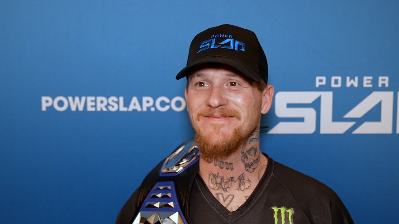 Chris Thomas Reacts To His Welterweight Championship Win | Power Slap 1 ...