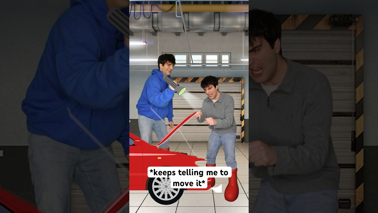 When You Hold The Flashlight For Your Dad #shorts #relatable - YouTube