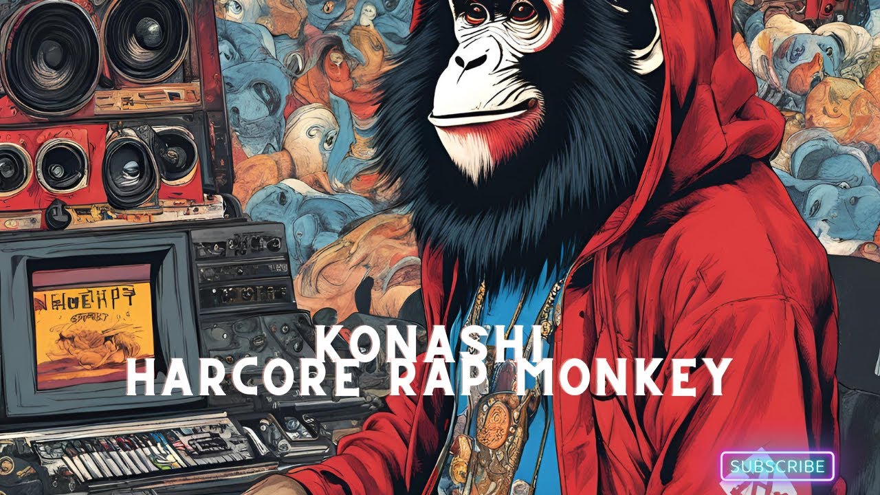 Konashi - Harcore Rap Monkey #Rap (No copyright Music) - YouTube