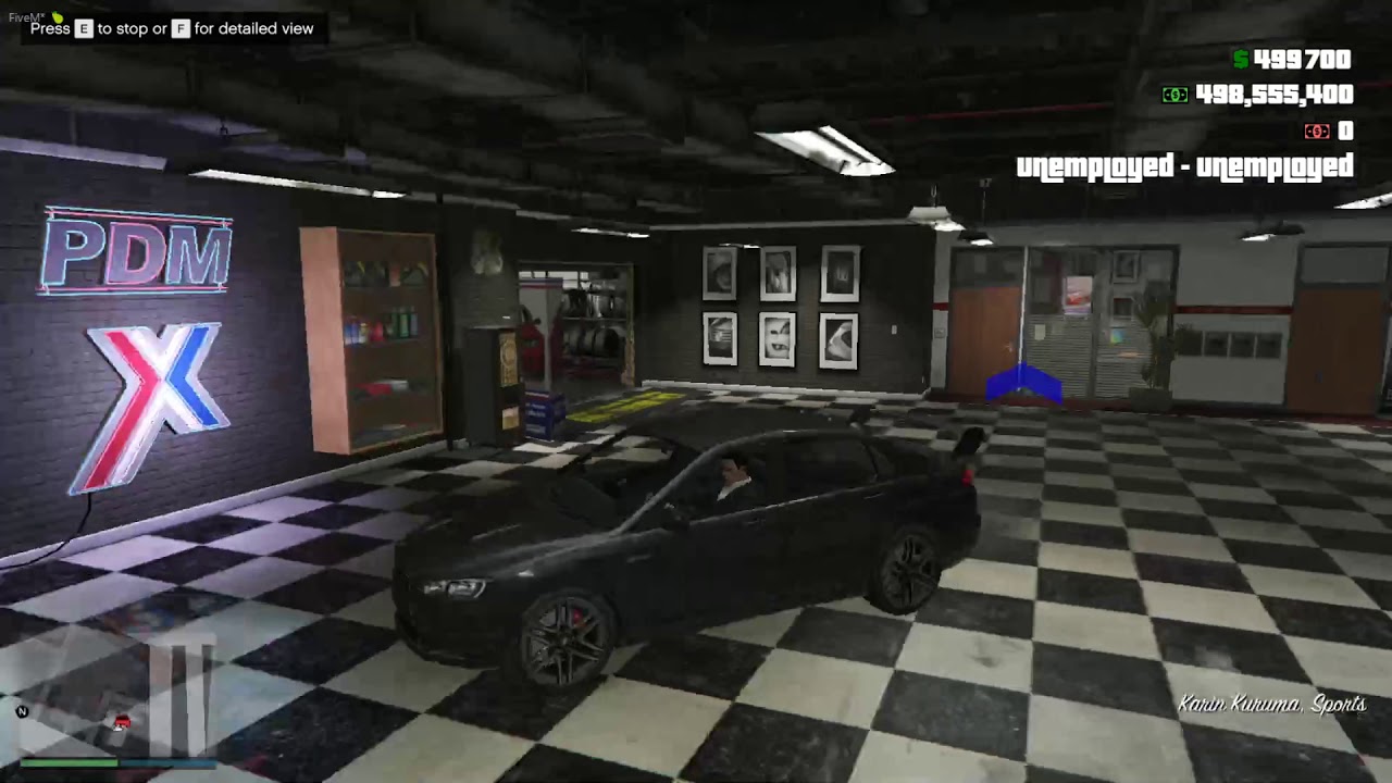 FiveM: ExtendedMode Advanced Garages - YouTube