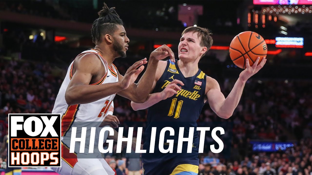 Tyler Kolek tallies a double-double in No. 17 Marquette's 73-72 victory ...