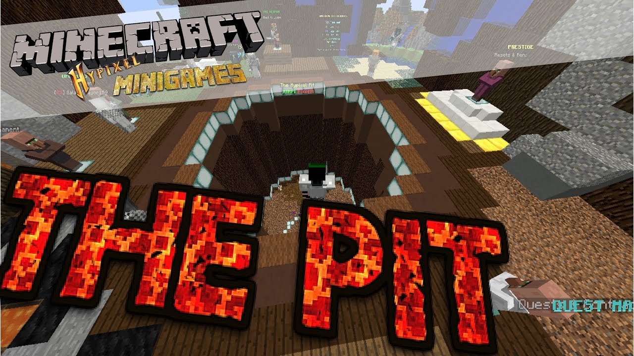 Minecraft Minigames - Episode 13 "The Pit" - YouTube
