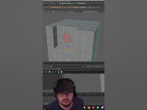 Quick Tip - Maya 2025 new smart extrude tool #3dmodeling #3dartist #3dart - YouTube