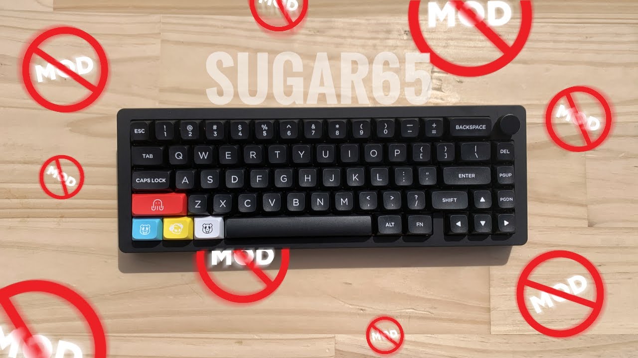 The best BUDGET stock keyboard||SUGAR65 - YouTube