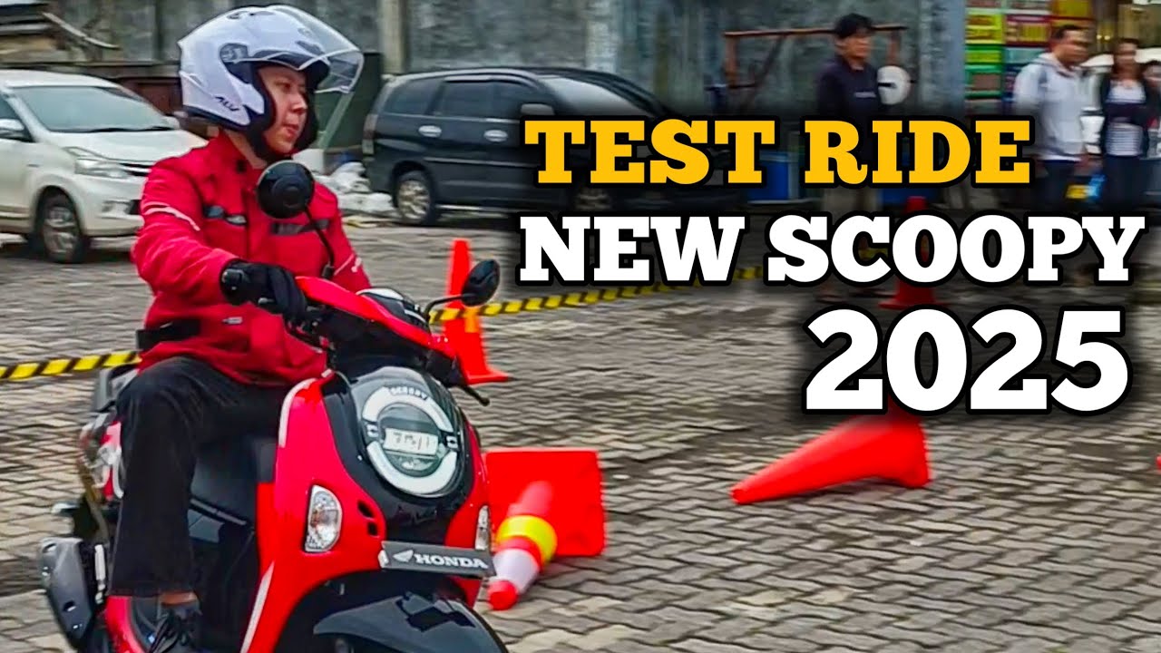 KOK GINI COBAIN SCOOPY 2025 | TEST RIDE SCOOPY 2025 - YouTube