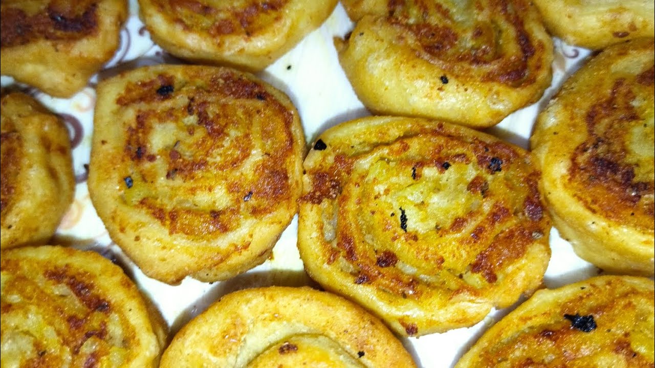 Crispy Potato Pinwheels/lunchbox/tiffin#homemade ...