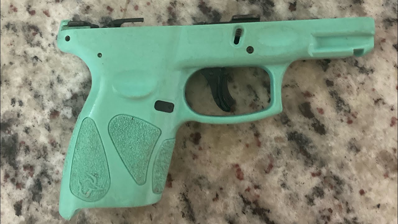 How to dye your gun frame - YouTube