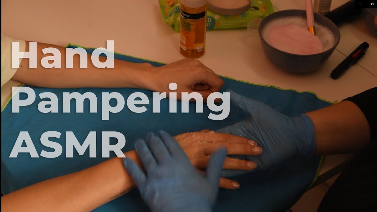 * ASMR * Hand pampering / Hand massage / Hand check / Real person ...