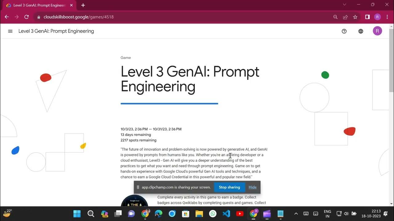 Gen AI : -Lab 6 :- Get Started with Generative AI Studio - YouTube